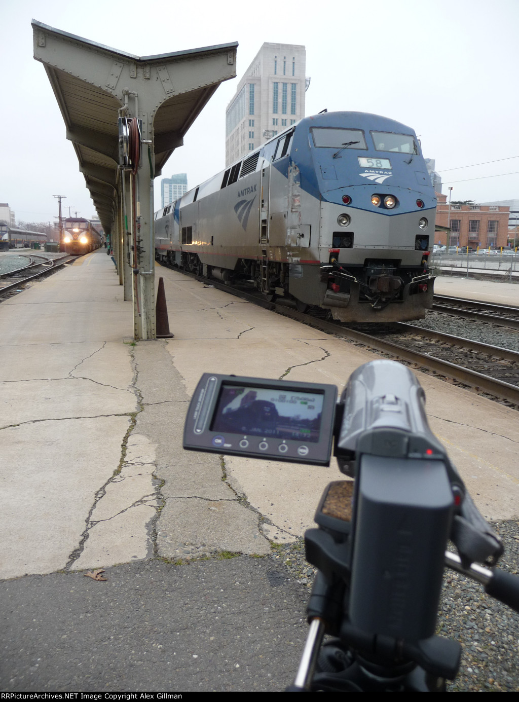 Amtrak 58 West, Everio View